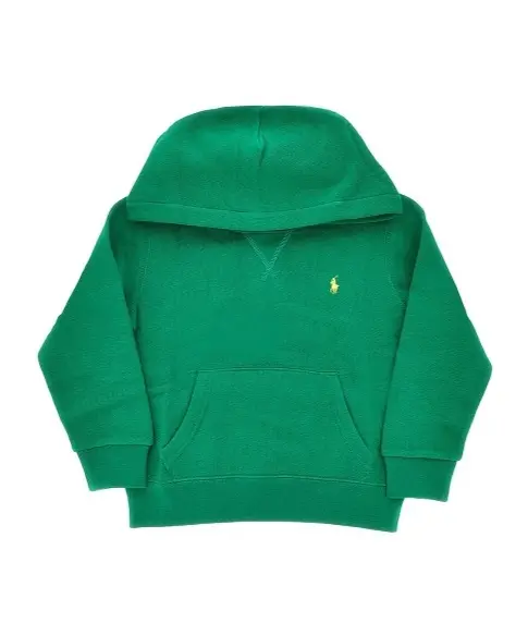 Ralph Lauren Logo-embroidered Hoodie - Green