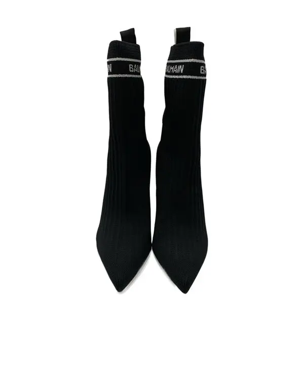 Balmain Skye Short Boots - Black