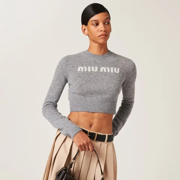 Miu Miu Wool And Cashmere Sweater