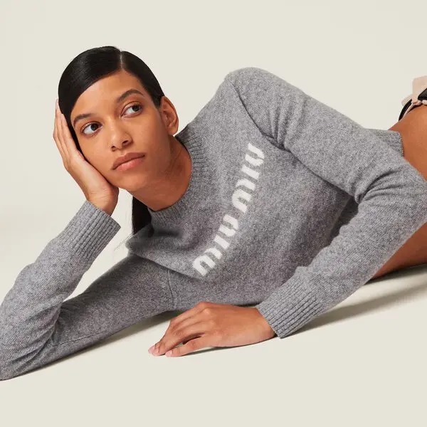 Miu Miu Wool And Cashmere Sweater