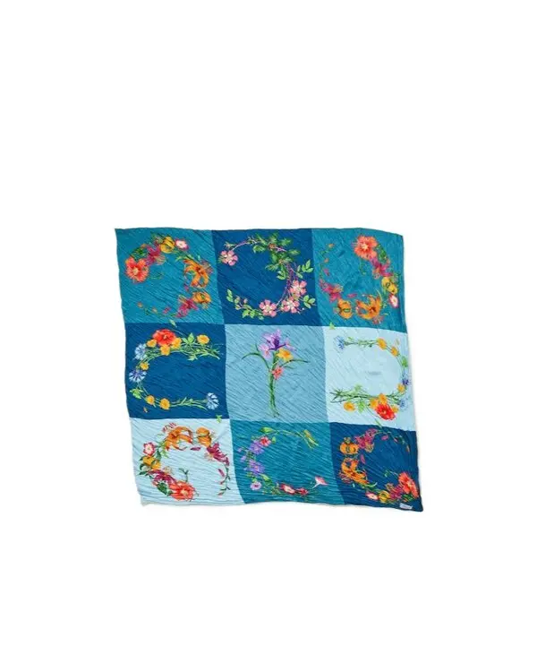 Gucci Printed Silk Shawl - Multi-color