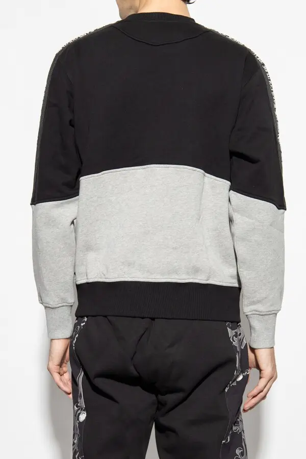 Versace Two-tone Crewneck Sweatshirt