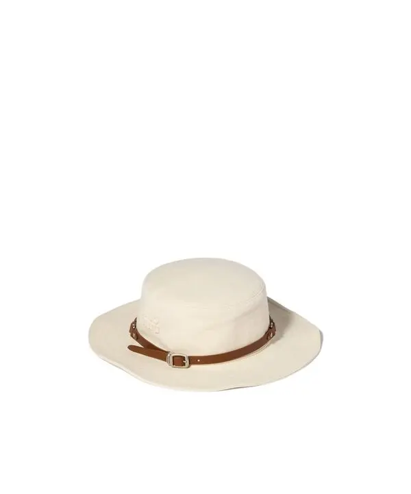 Miu Miu Drill Hat - Nude