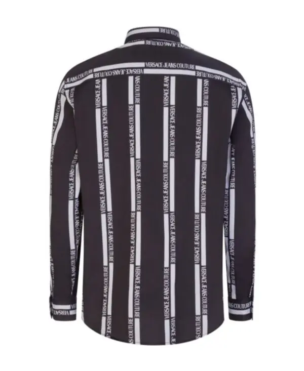 Versace Logo Long-sleeved Shirt