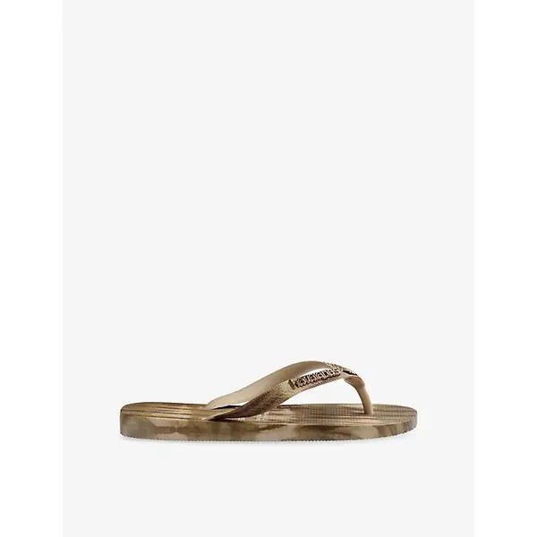 Havaianas Havanias X Isabel Marant Printed Rubber Sandals - Beige Comb