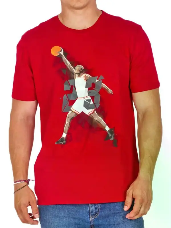 JORDAN West Madison St. Graphic-print T-shirt - Red