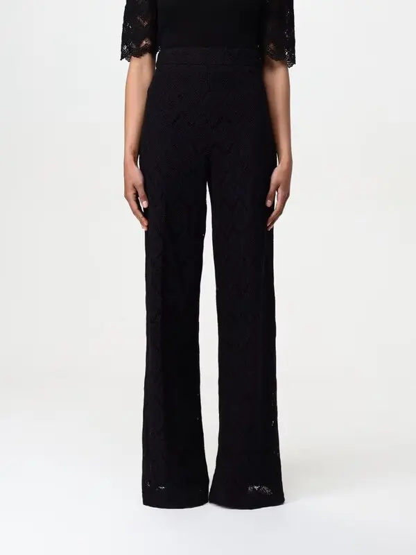 TWINSET Wide Leg Lace Pants
