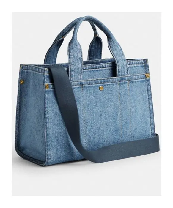 COACH Logo Embroidered Tote Bag