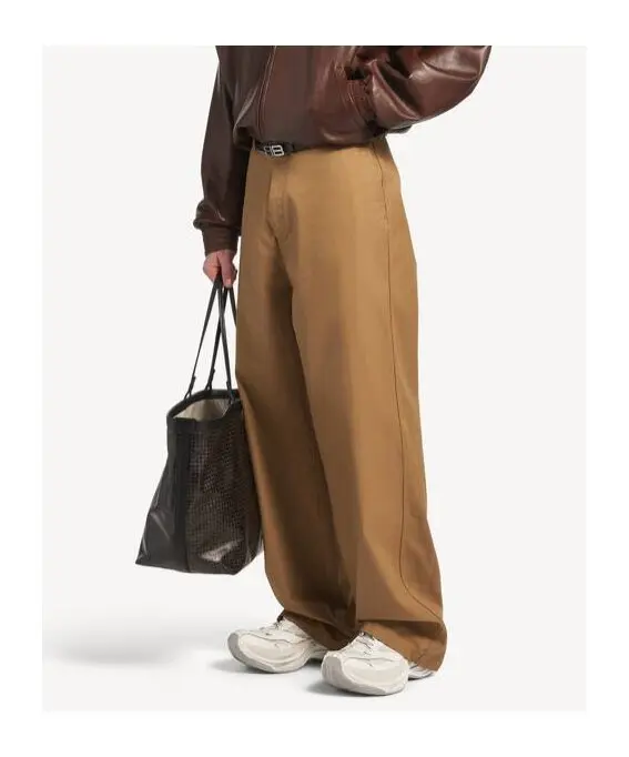 Balenciaga Wide Leg Chino Trousers