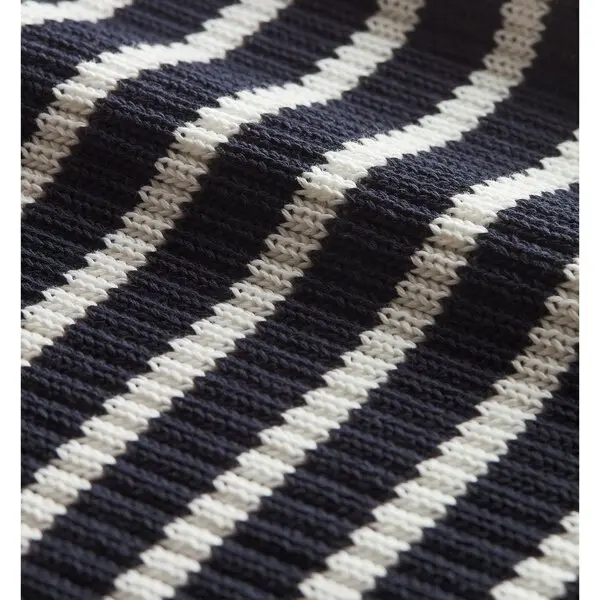 Dior Riviera Marinière Striped Knit Dress