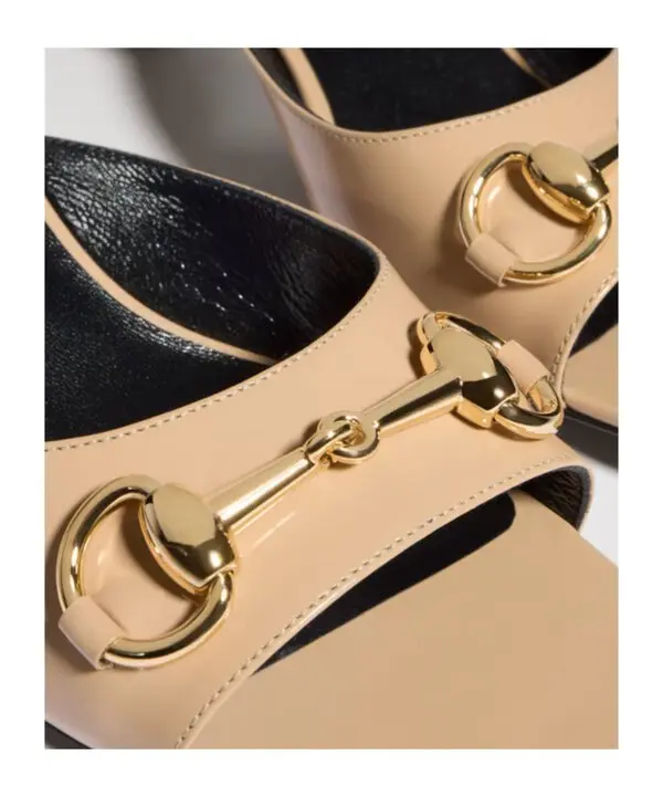 Gucci Signora Slide Sandal - Beige