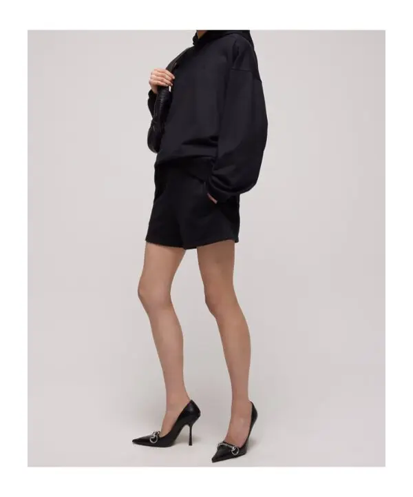 Gucci Embroidered Cotton Silk Jersey Shorts