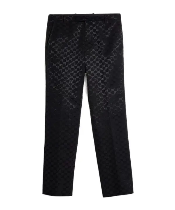 Gucci Gg Monogram Trousers