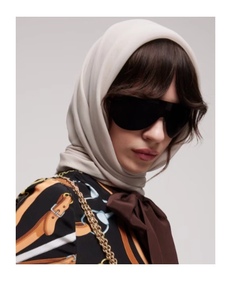 Gucci Lightweight Silk Jacquard Shawl