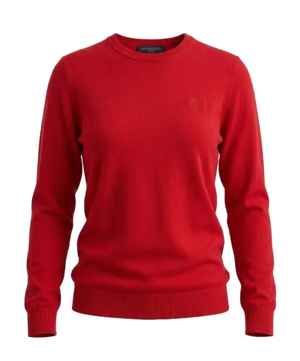 Gucci Fine Wool Sweater With Embroidery - Red