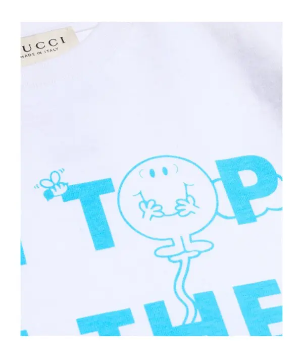 Gucci Cotton Jersey T-shirt With Graphic Print