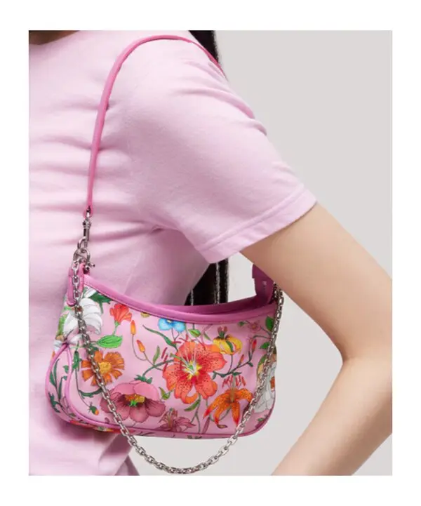 Gucci Gossip Small Shoulder Bag - Pink