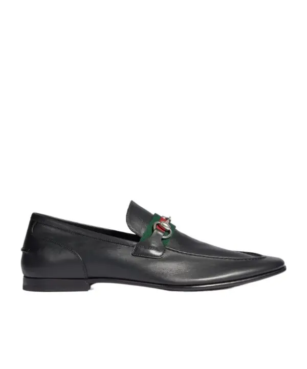 Gucci Como Loafers With Horsebit Detail - Black