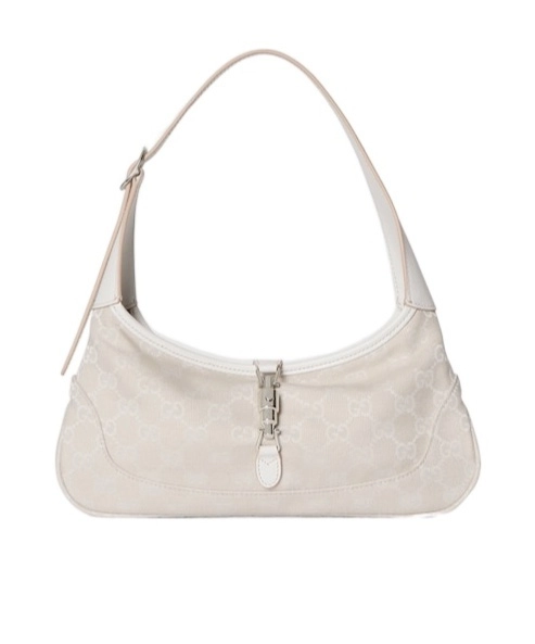 Gucci Jackie Slim Medium Shoulder Bag - Ivory