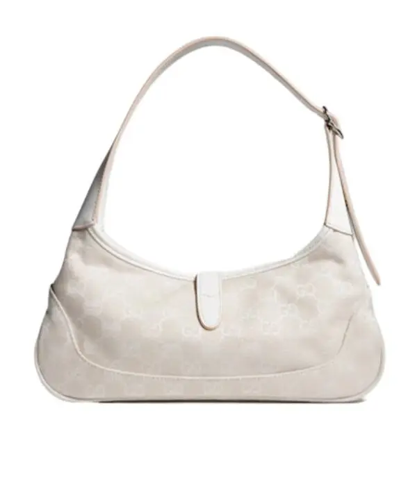 Gucci Jackie Slim Medium Shoulder Bag - Ivory