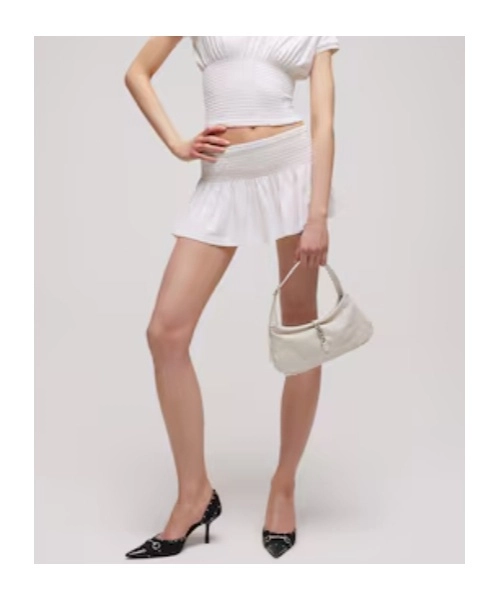 Gucci Jackie Slim Medium Shoulder Bag - Ivory