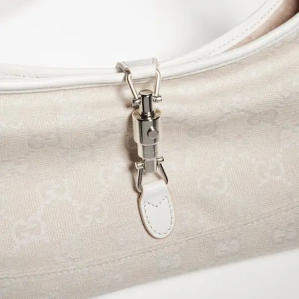 Gucci Jackie Slim Medium Shoulder Bag - Ivory