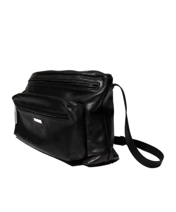 Gucci Leather Medium Crossbody Bag With Silver-toned Hardware