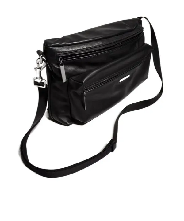Gucci Leather Medium Crossbody Bag With Silver-toned Hardware