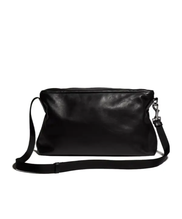 Gucci Leather Medium Crossbody Bag With Silver-toned Hardware
