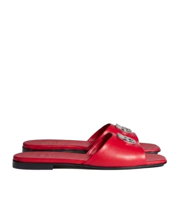 Gucci Double G Zip Muller Loafers