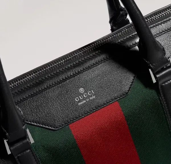 Gucci Mega Web Trademark Medium Briefcase