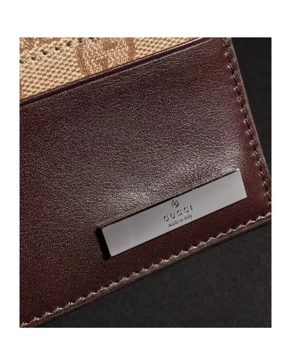 Gucci Card Case With Metal Tag