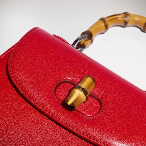Gucci Bamboo 1947 Mini Bag - Red