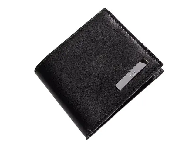 Gucci Bi-fold Wallet With Metal Tag