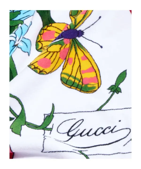 Gucci Printed Cotton Terrycloth Beach Blanket - Multicolor