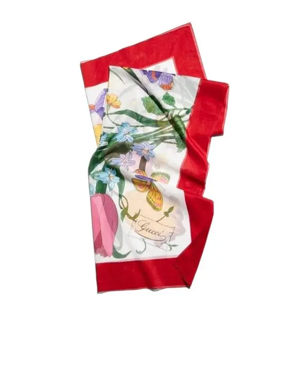 Gucci Printed Cotton Muslin Pareo