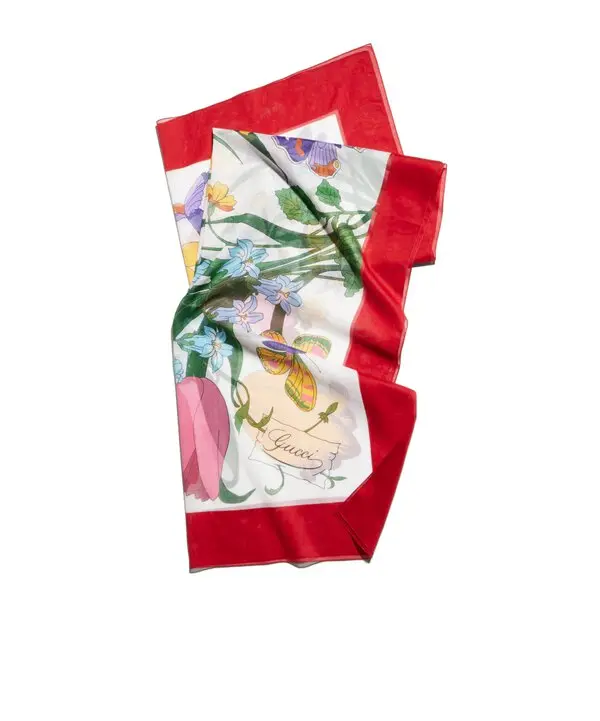 Gucci Printed Cotton Muslin Pareo - Multicolor
