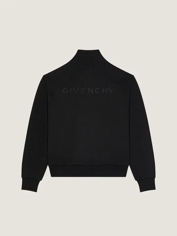 Givenchy Herringbone Sweatshirt With Jacquard