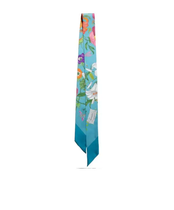 Gucci Printed Silk Twill Ribbon