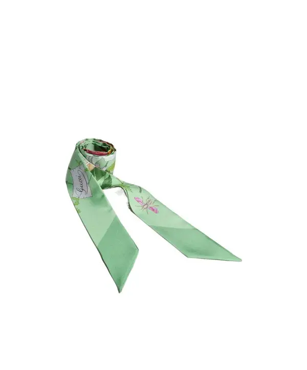 Gucci Printed Silk Twill Ribbon - Multi-color