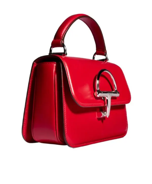 Gucci Siena Small Top Handle Bag - Red