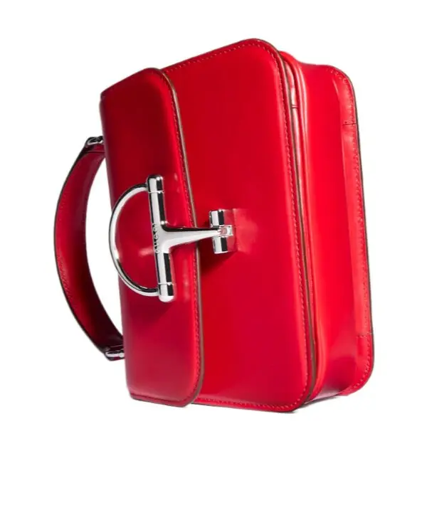 Gucci Siena Small Top Handle Bag - Red
