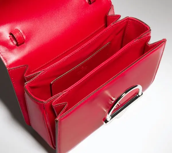 Gucci Siena Small Top Handle Bag - Red