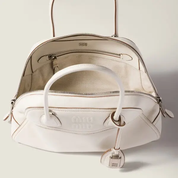 Miu Miu Vivant Nappa Leather Bag