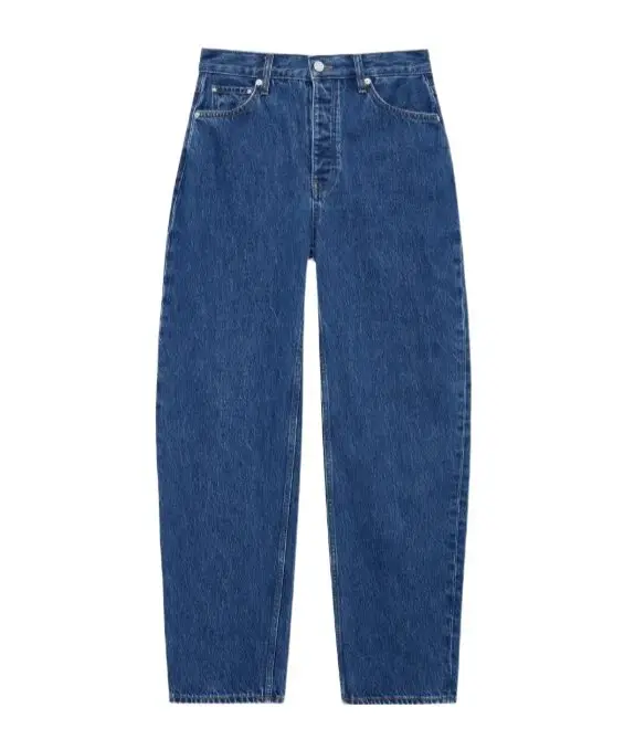 ANINE BING Fritz Logo-patch Jeans - Blue