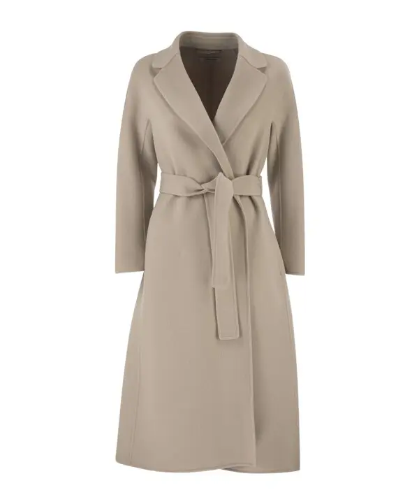 Max Mara Esturia Belted Wrap Coat - No