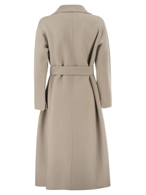 Max Mara Lapel-collar Belted Coat