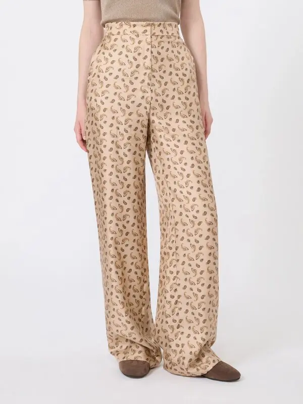 Max Mara Patterned Casual Pants