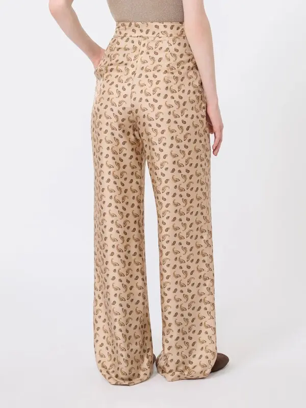 Max Mara Patterned Casual Pants