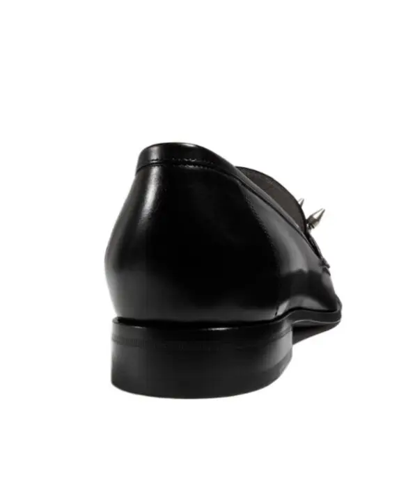 Gucci Studded Loafers - Black